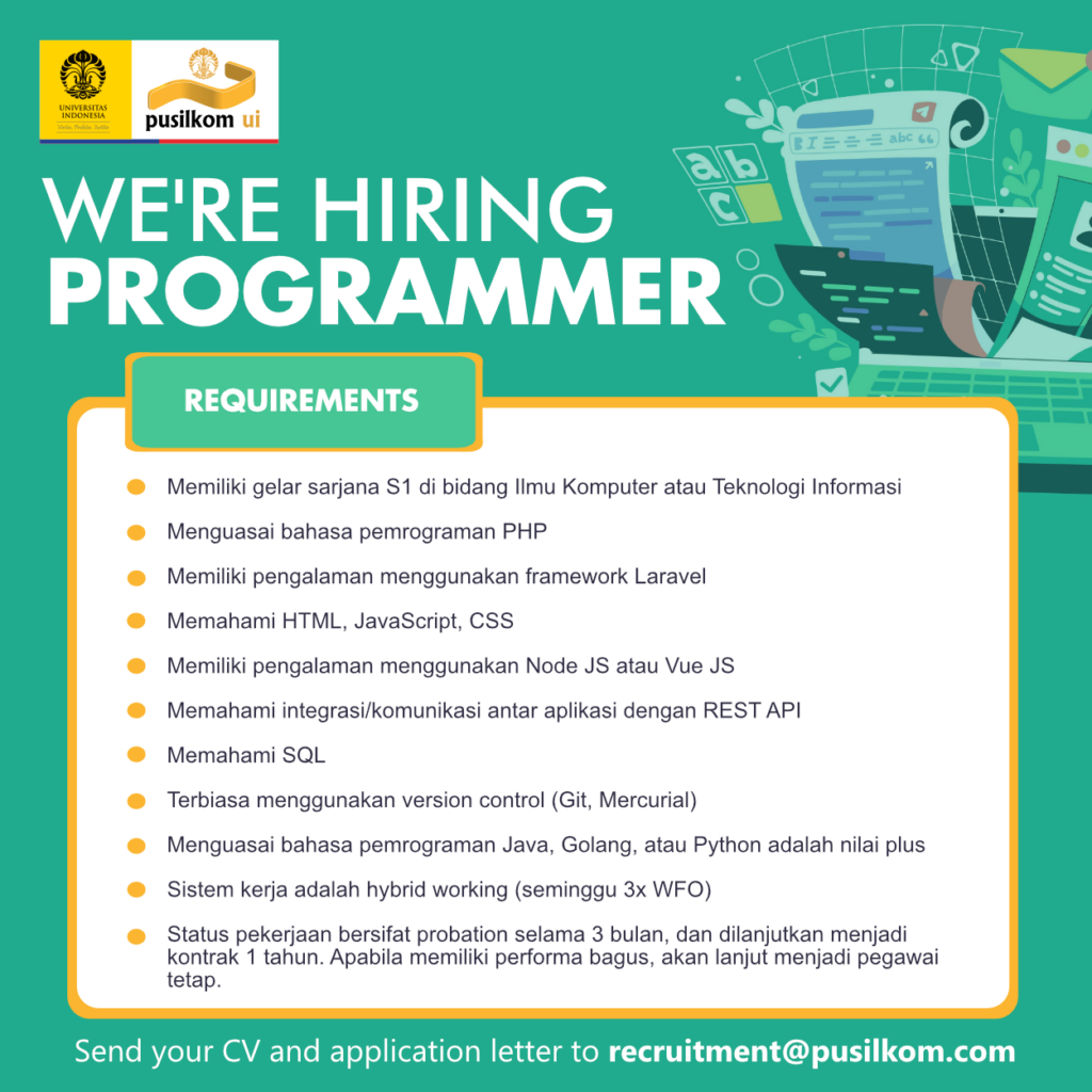 Karir – Pusilkom UI